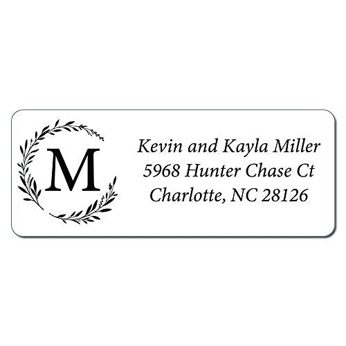 Personalized Return Address Labels Simple - Large Rectangle Minimalist ...